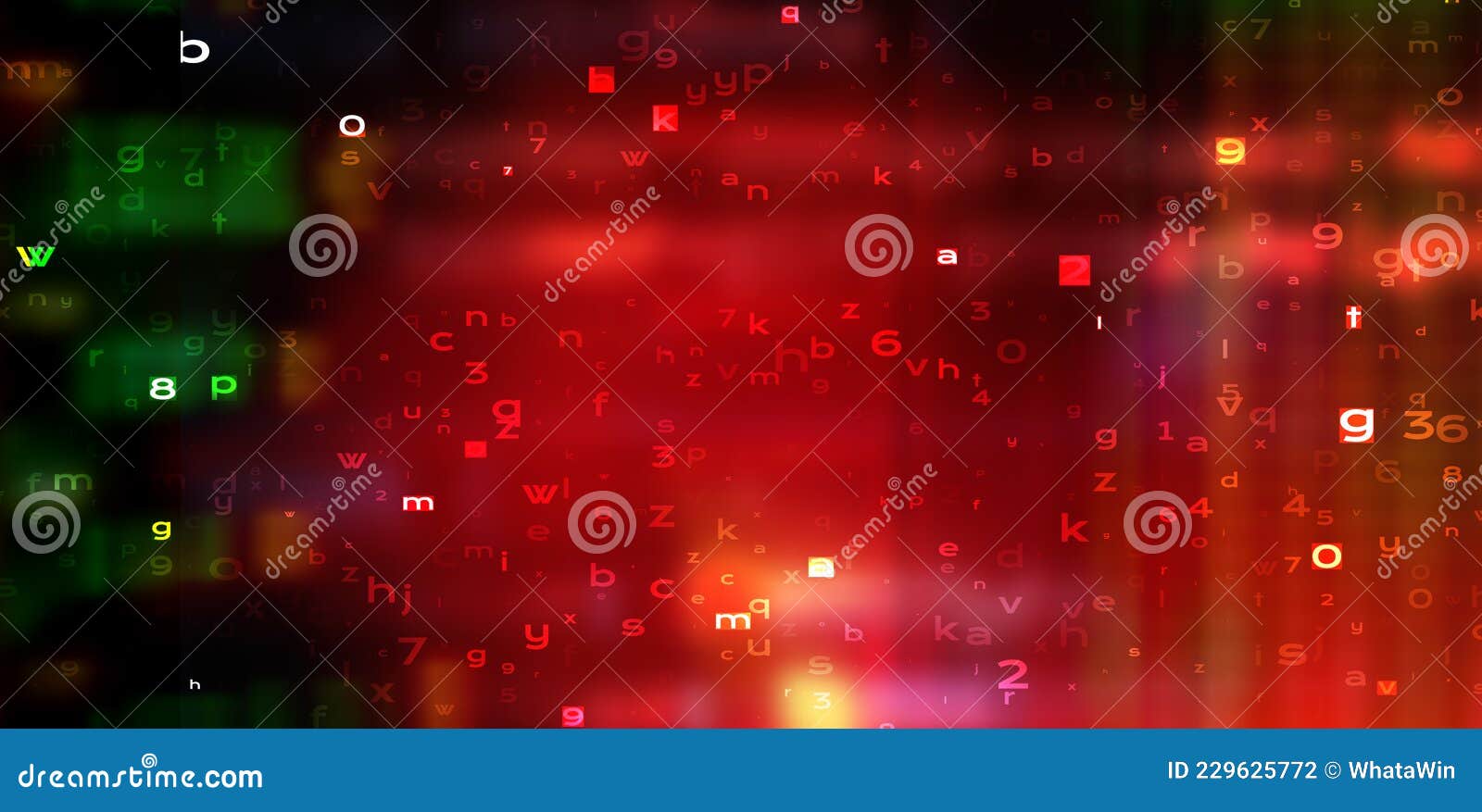 Futuristic Digital Technology Vector Background. Cyber Attack ...