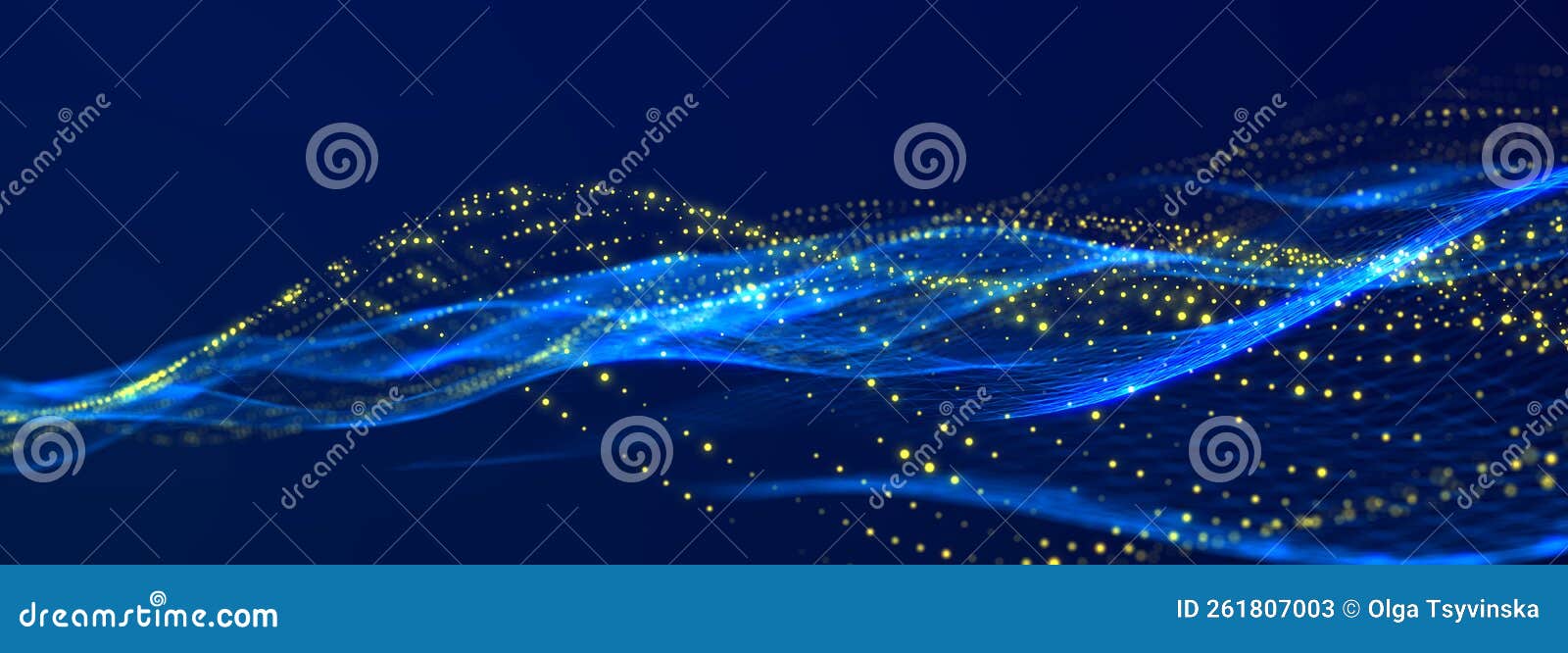 Futuristic Dots Pattern on Dark Background. Colored Music Wave. Big ... Futuristic Dots Pattern on Dark Background. Colored Music Wave. Big ...