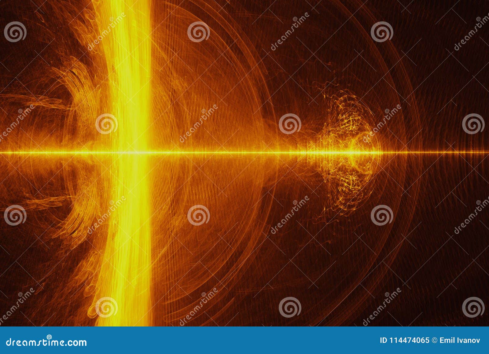 Particles Flow or Stream of Light, Abstract Background Stock ...