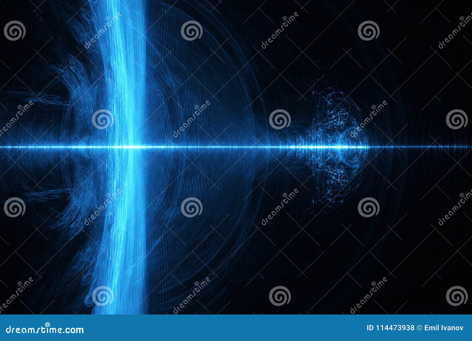 Particles Flow or Stream of Light, Abstract Background Stock ...