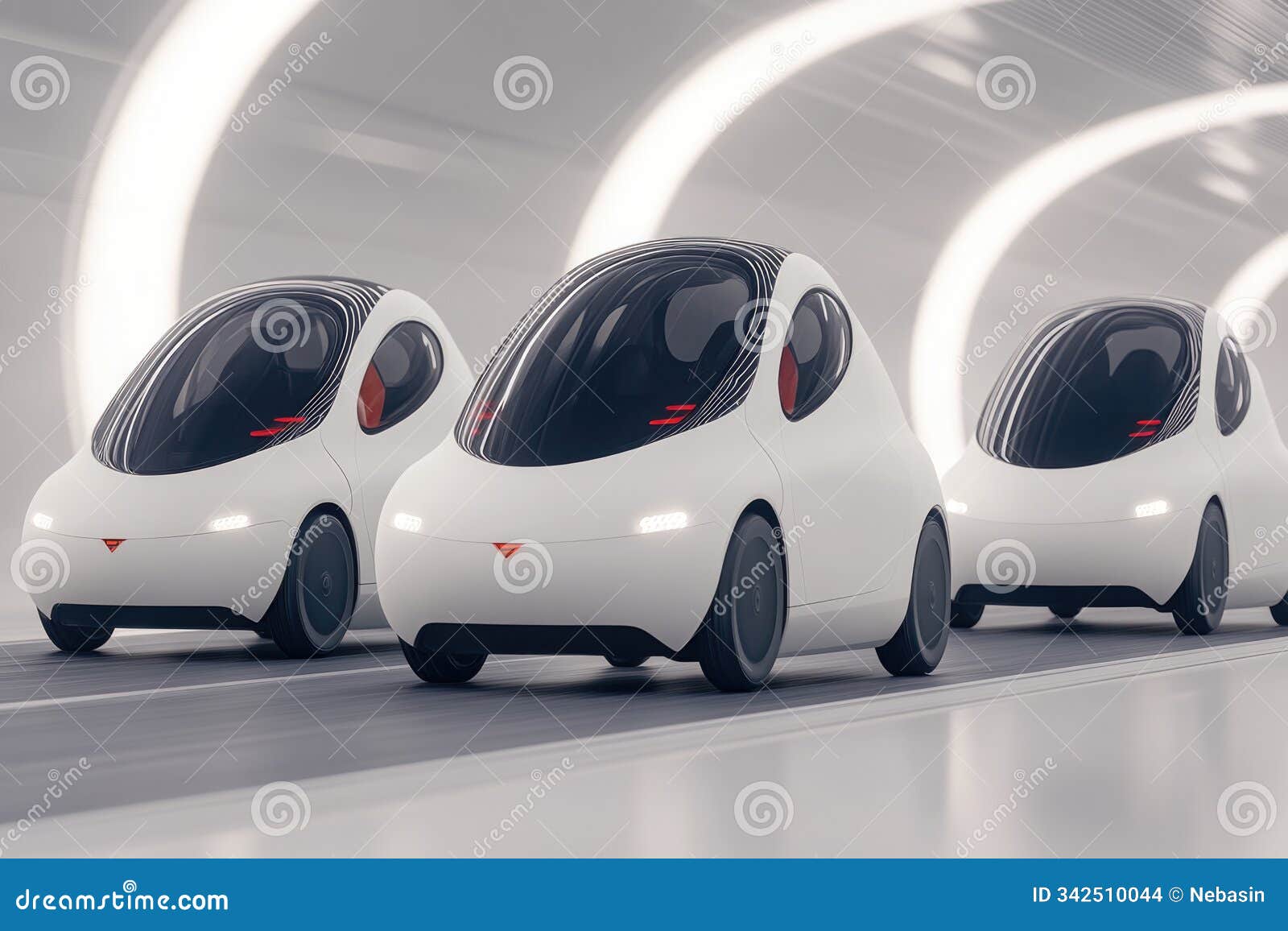 Autonomous Transportation Pod, Electric Self-driving Vehicle With ...