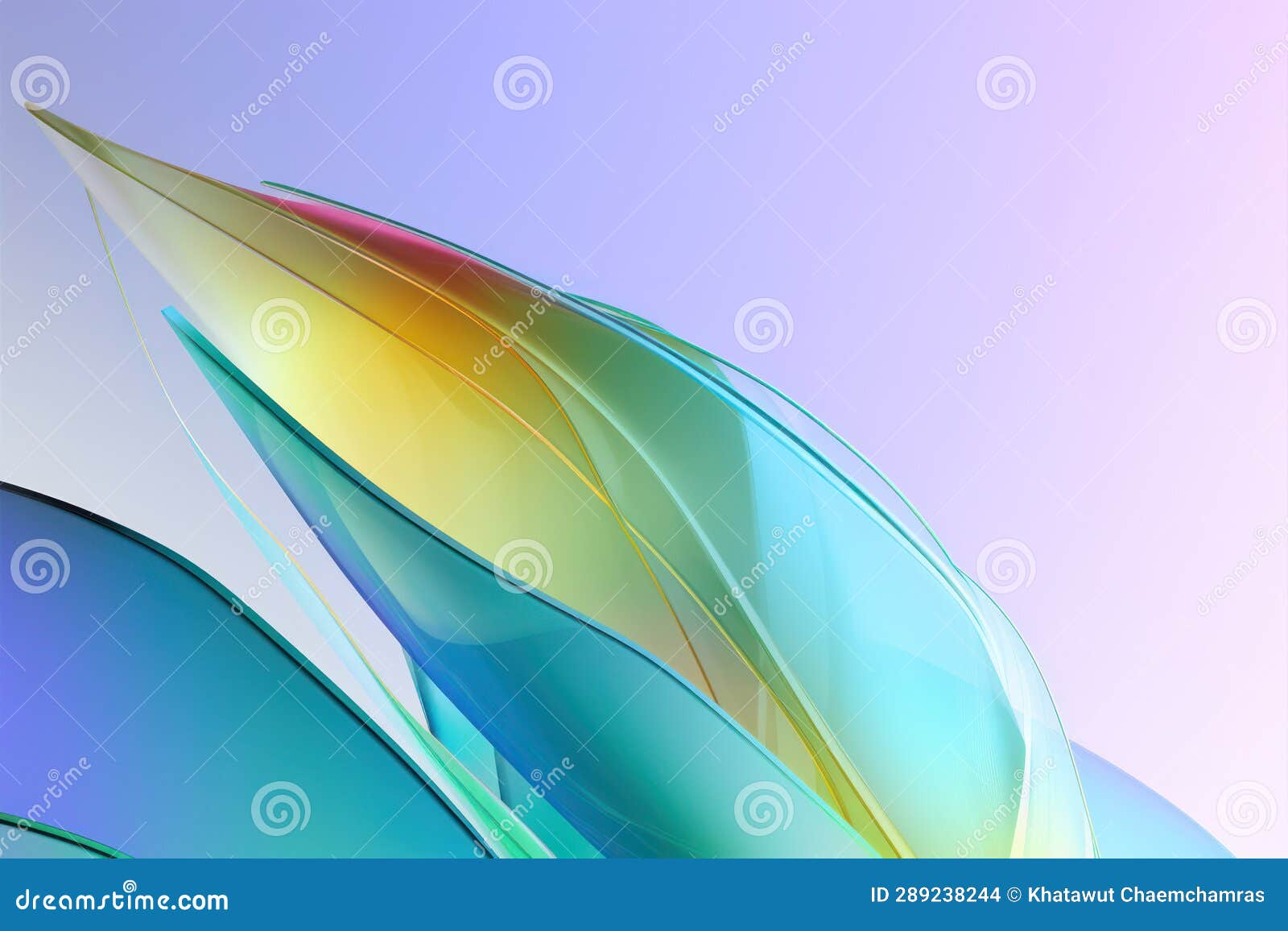 Futuristic Elegance: Abstract 3D Render Wallpaper Infused with ...