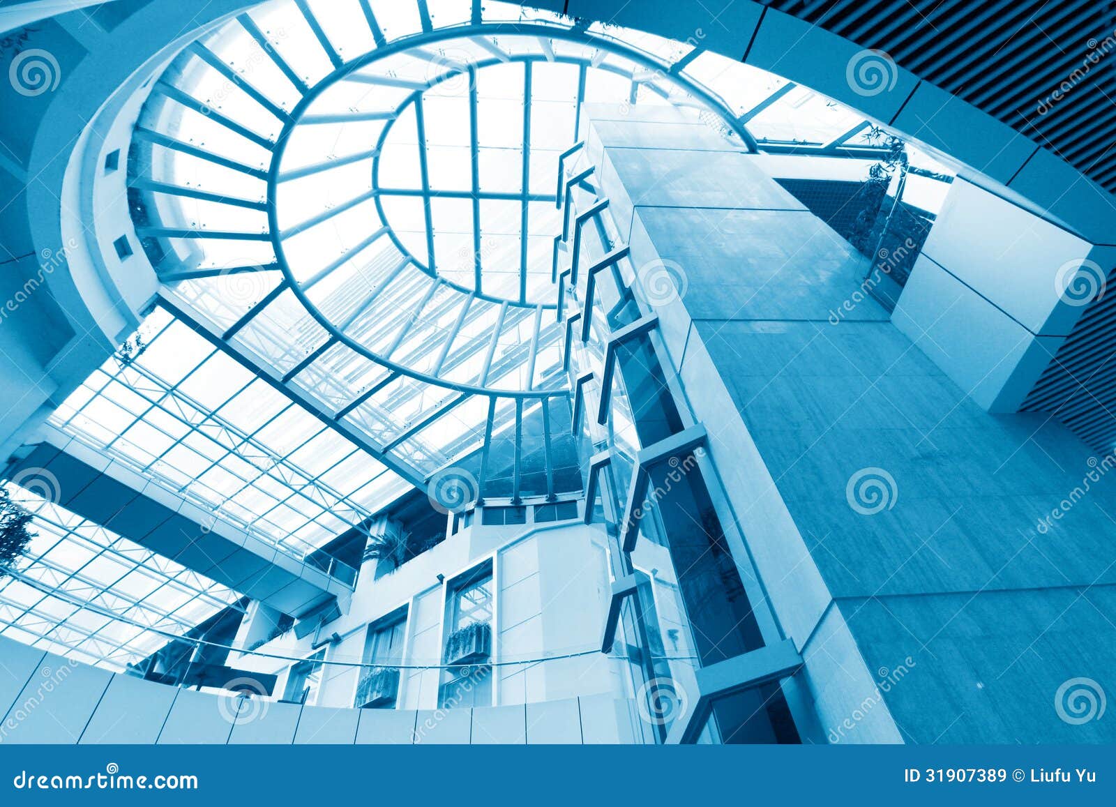 Futuristic elevator stock image. Image of perspective - 31907389
