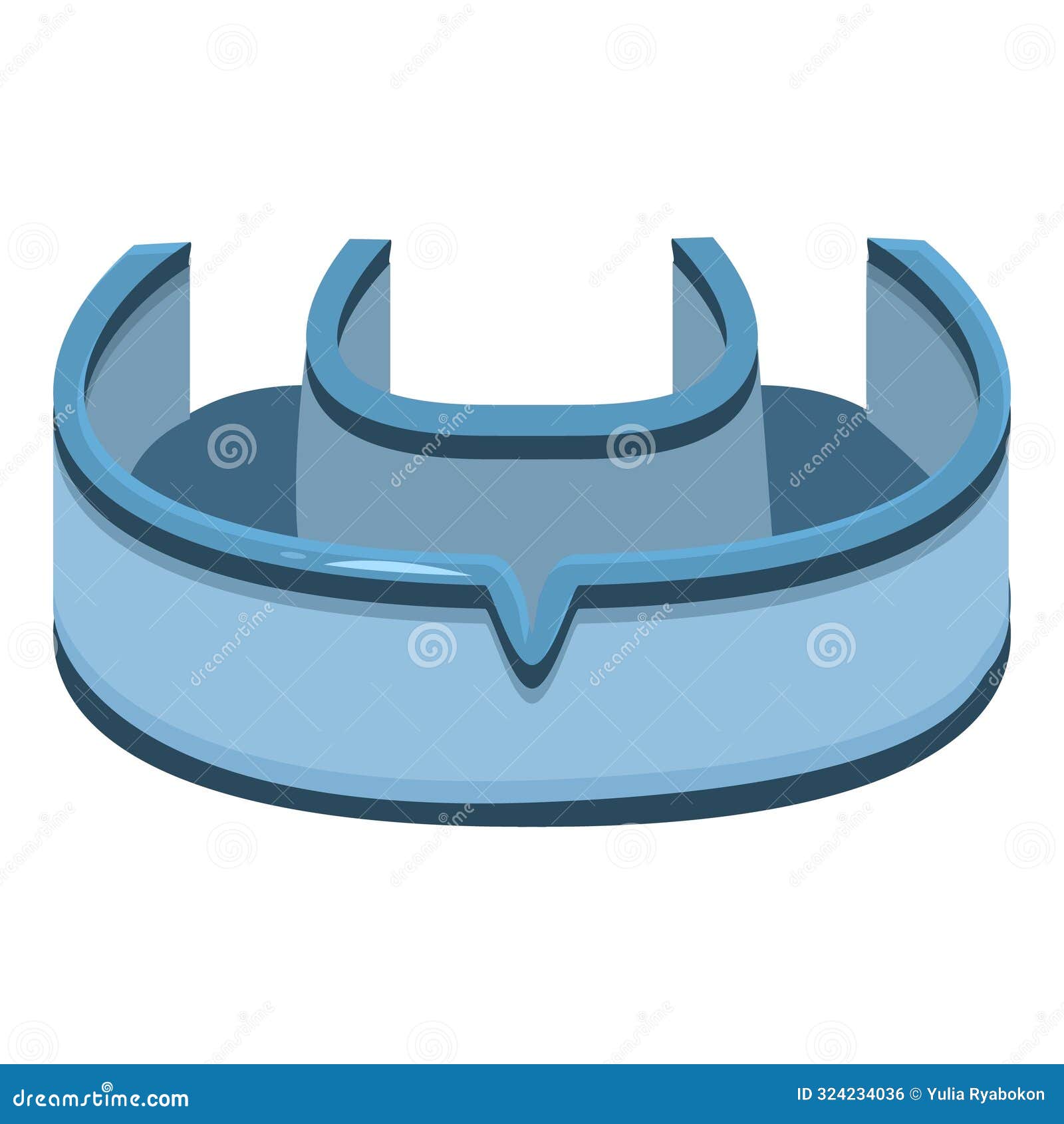 Futuristic Empty Reception Desk Waiting for Clients in a Video Game ...