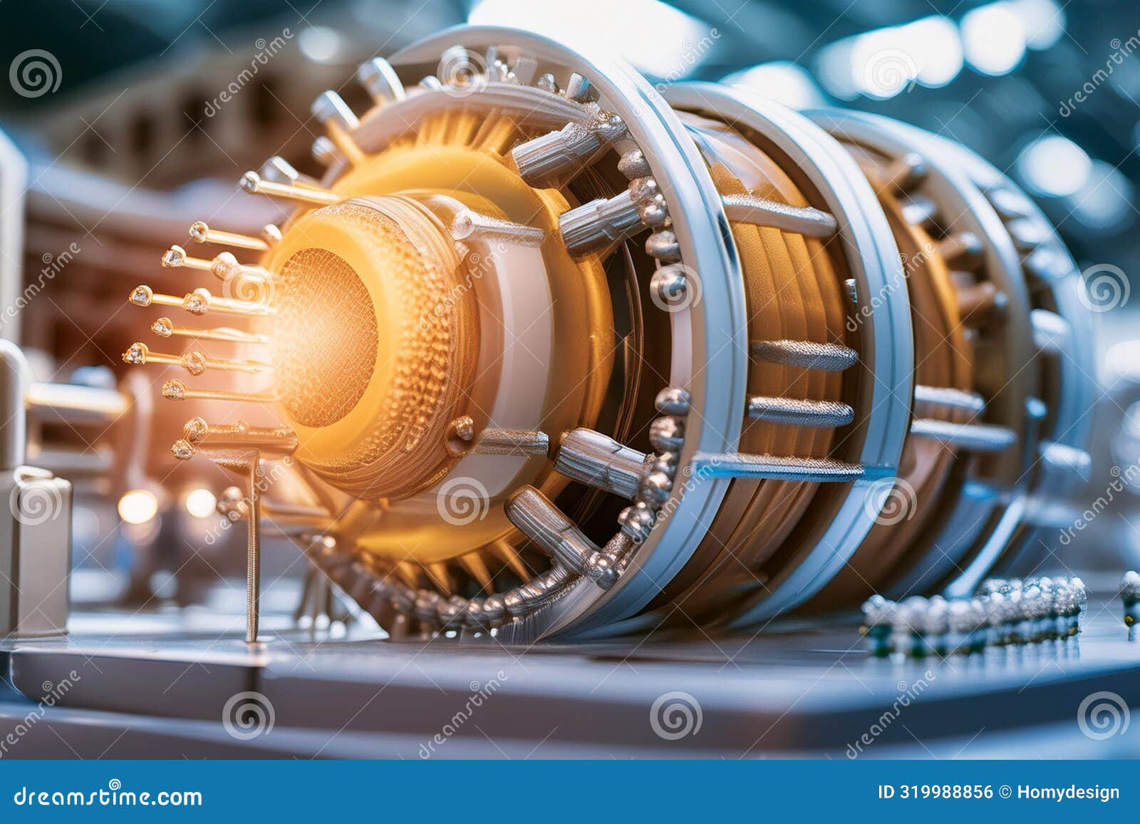 Futuristic Engine Design stock illustration. Illustration of design ...