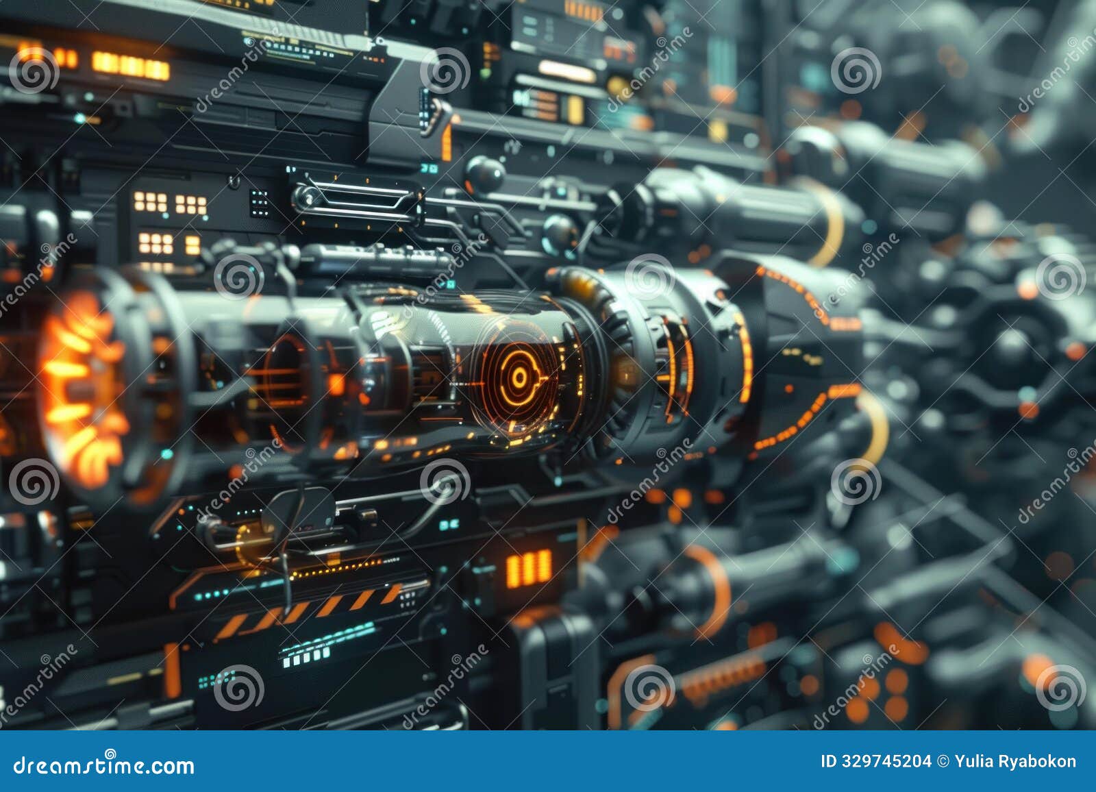Futuristic Engine Part Stock Image | CartoonDealer.com #101634655