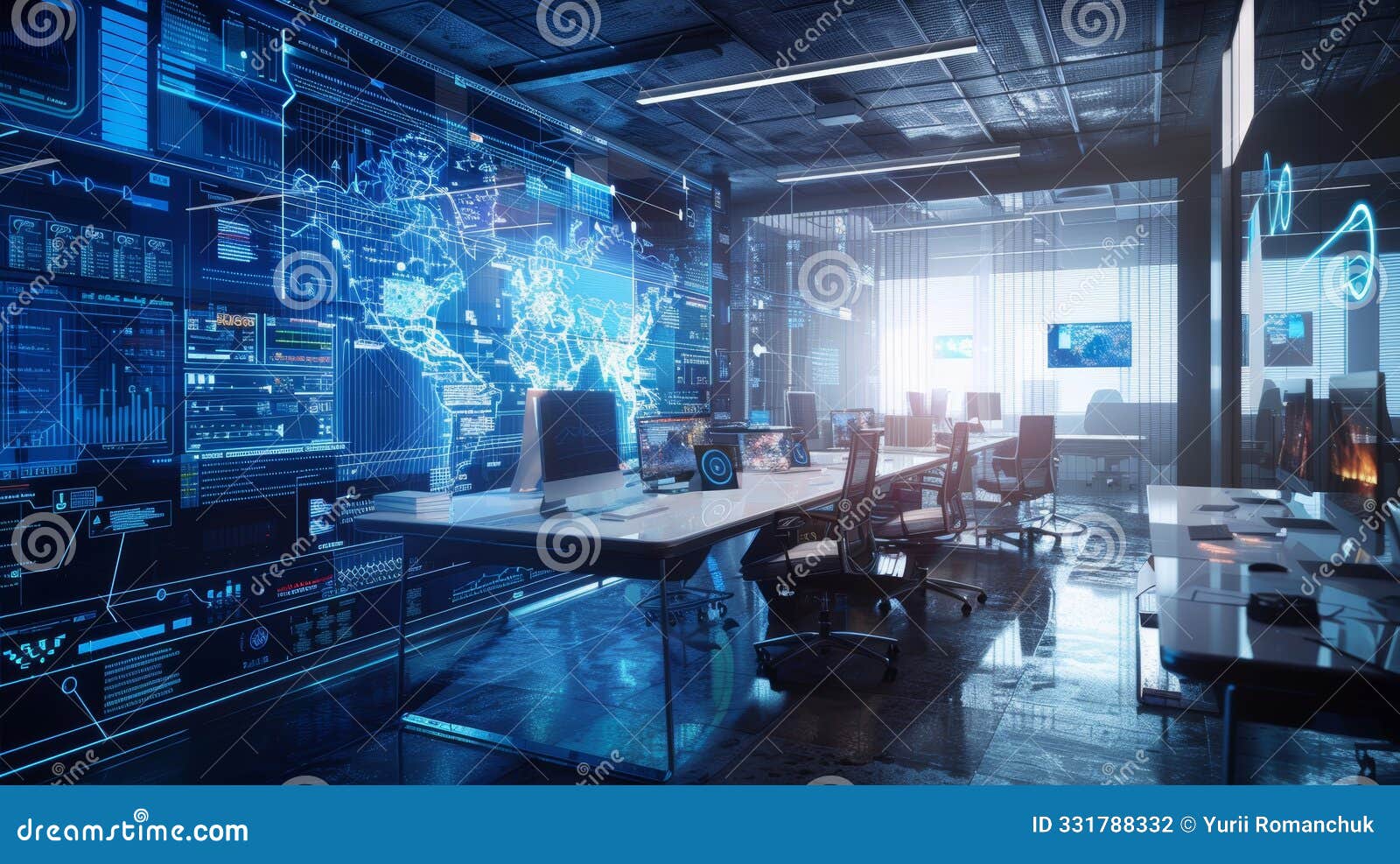 Futuristic Engineering Workspace with Ai for Structural Analysis and ...