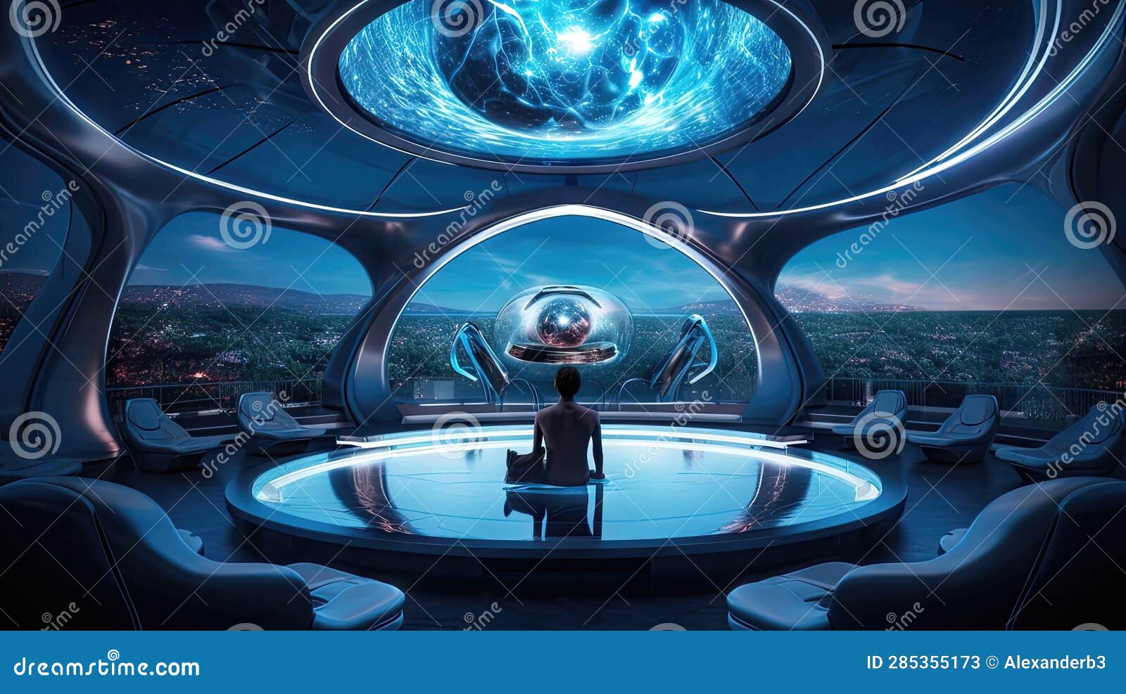 Futuristic Entertaining System. Elevating Audiovisual Delight with ...