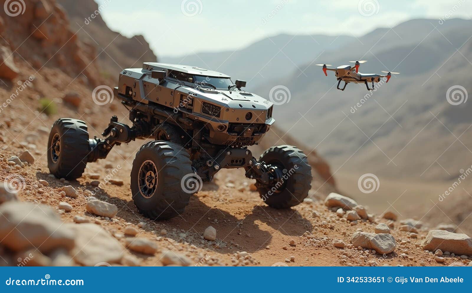 Futuristic Exploration Mission Storyboard With Spaceships And Advanced ...