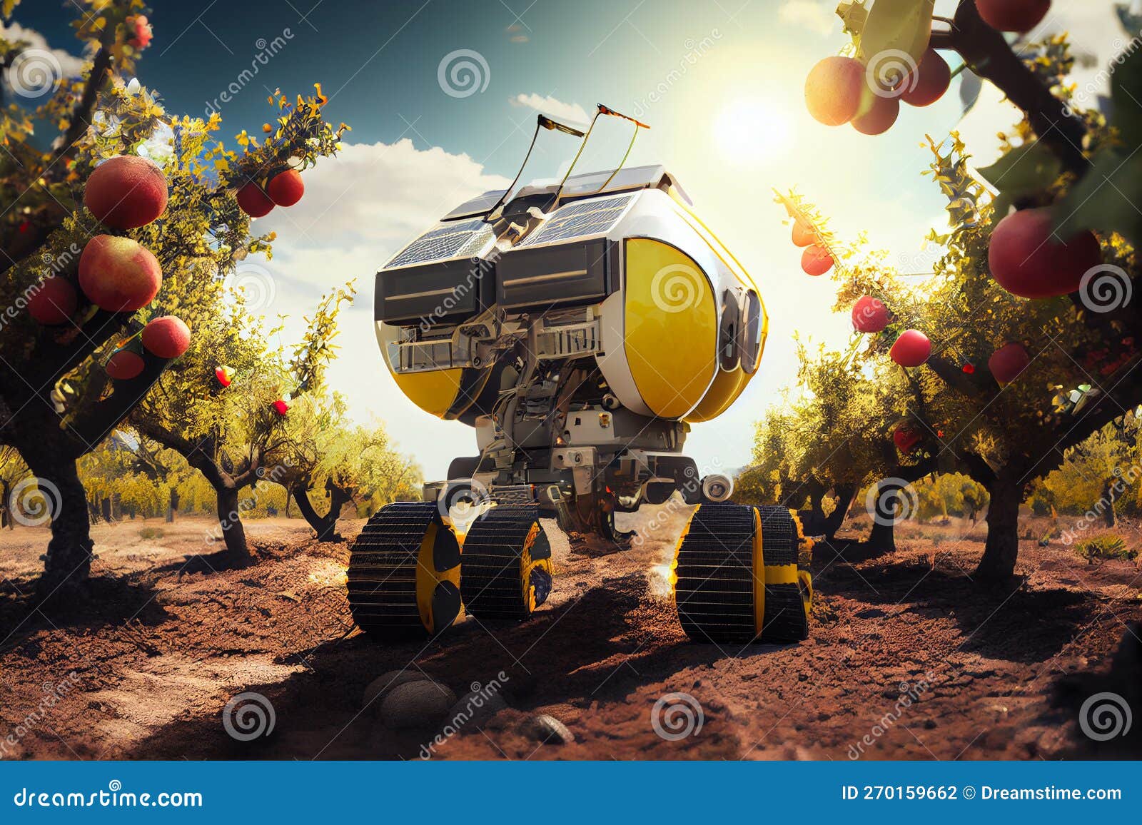 Futuristic Farming Automation, Modern Agriculture, Field Farming ... Futuristic Farming Automation, Modern Agriculture, Field Farming ...