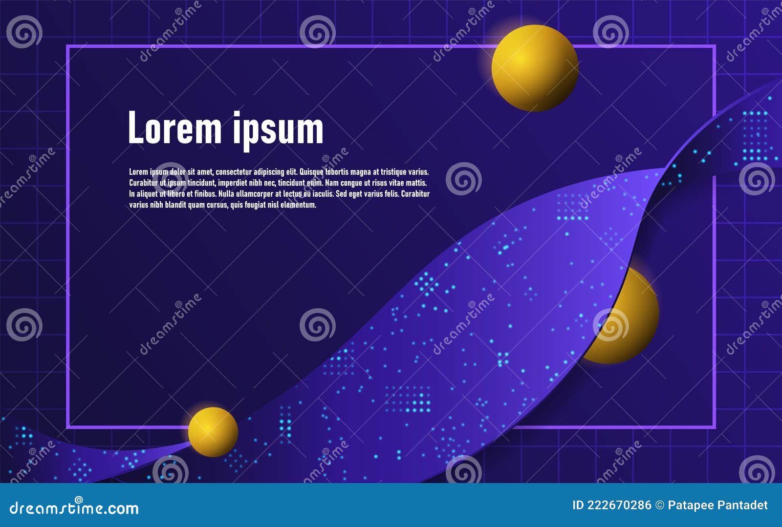 Futuristic Flow Abstracts. Complementary Theme Concept Background ...