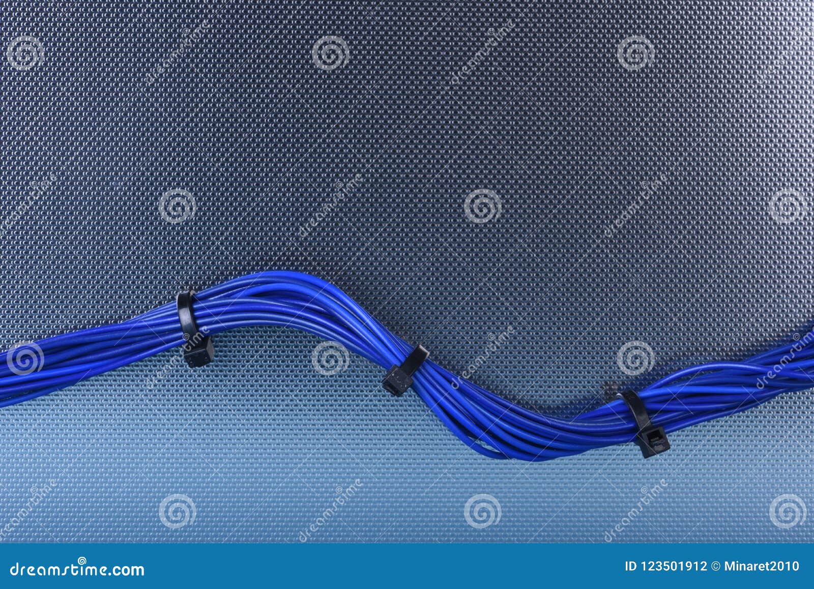Futuristic Flow of Data, Electric Cable Stock Photo - Image of design ...