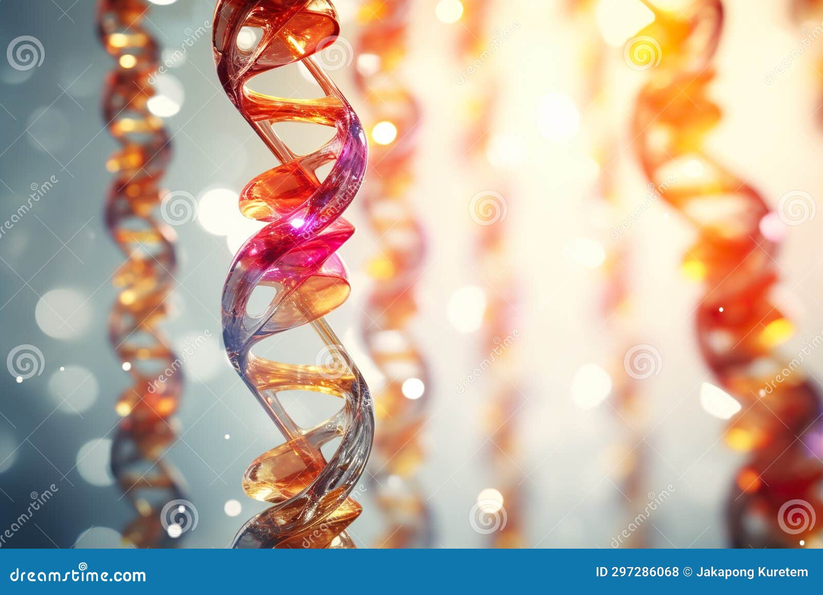 Futuristic Food Protein Sequences Dna Sequences Stock Illustration ...
