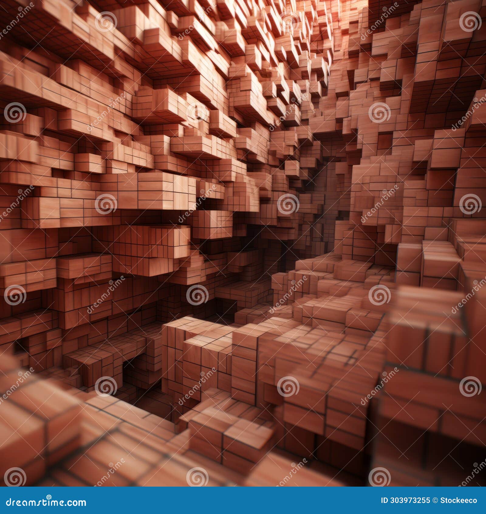 Futuristic Fragmentation: Exploring 3d Brick Art in a Dynamic Spatial ...
