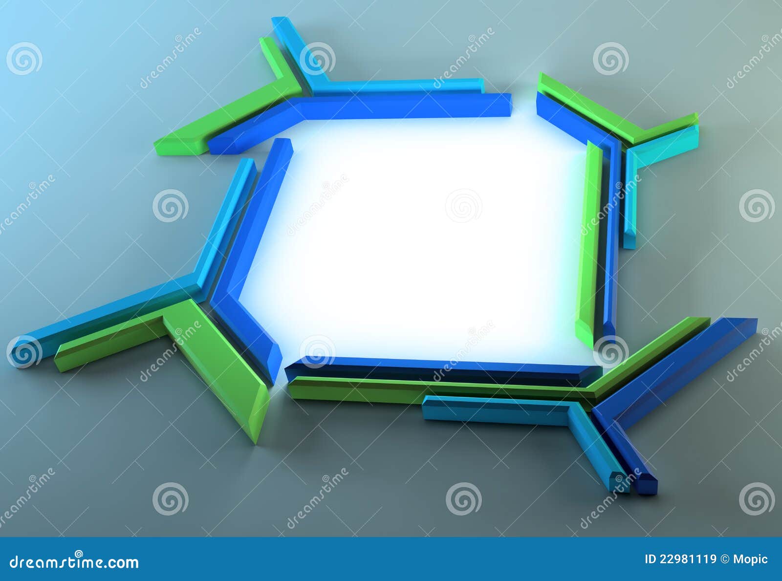 Futuristic frame stock illustration. Illustration of abstract - 22981119