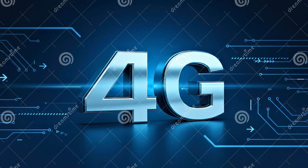 Futuristic 4G Network Technology: Digital Connectivity and Innovation ...