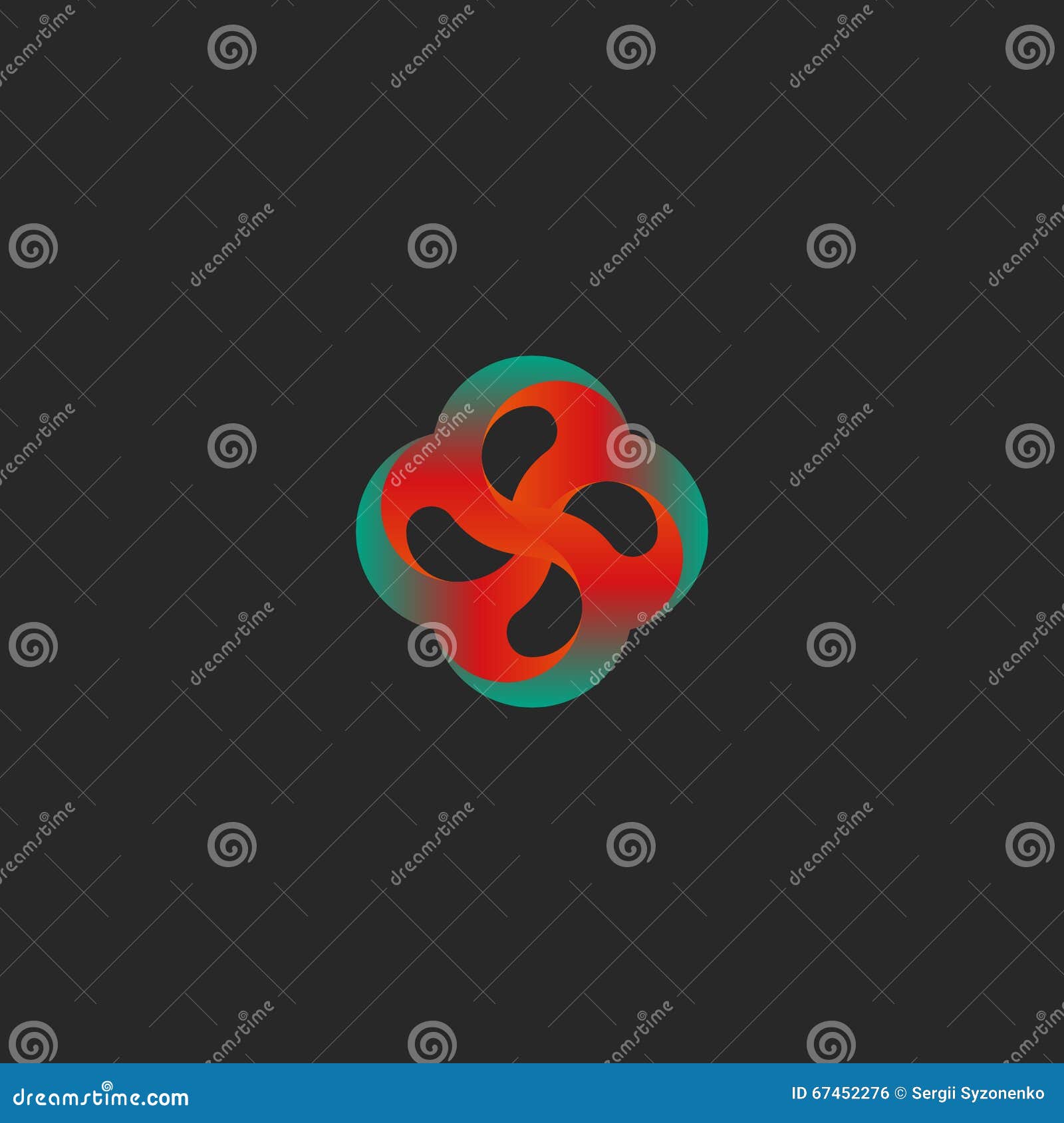 Futuristic Geometric Shape Design of Logo, Illusion Infinity Symbol ...