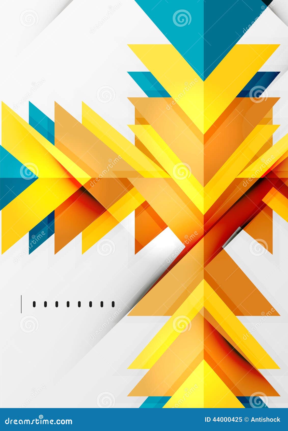 Futuristic Geometric Shapes, Minimal Design Stock Vector - Illustration ...
