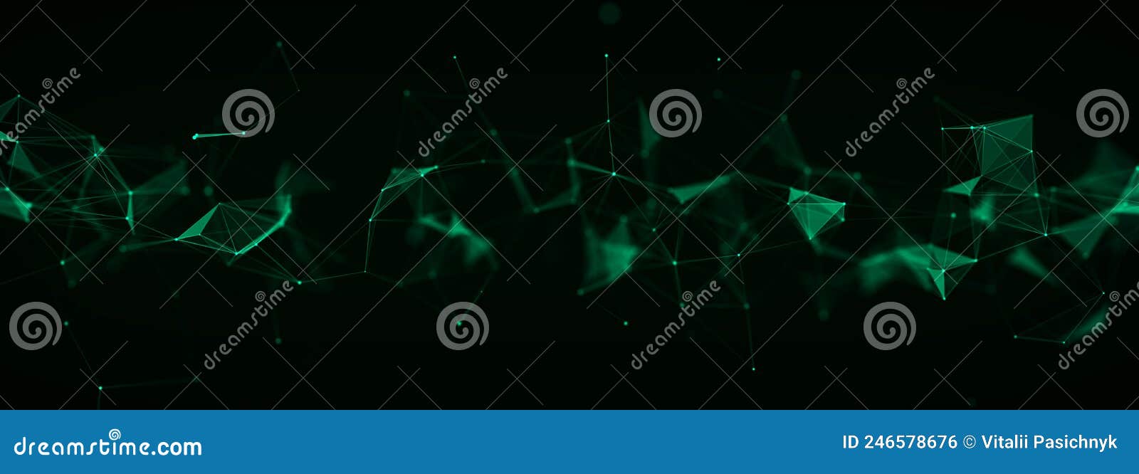 Futuristic Global Network Connection Structure. Cyber Security Digital Data Flow. Science ...