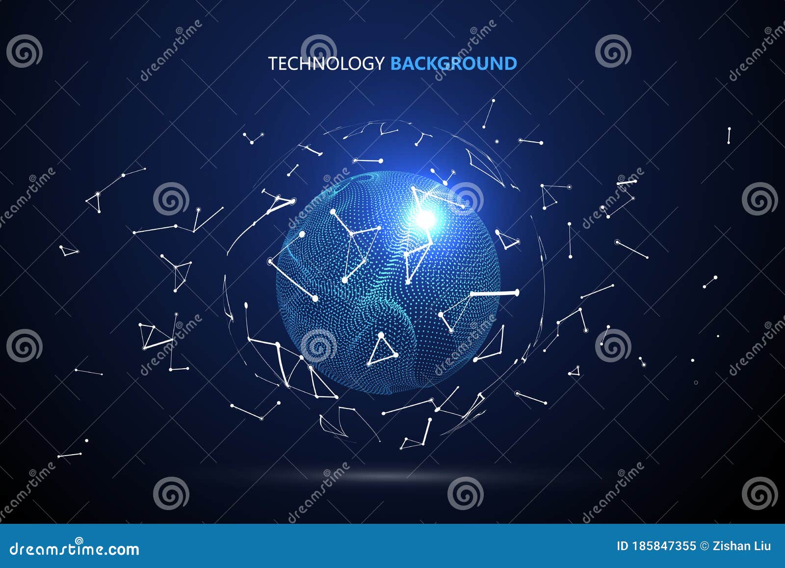 Futuristic Globalization Interface, a Sense of Science and Technology ...