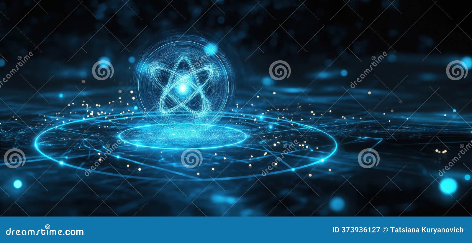 Atom Abstract Royalty-Free Stock Image | CartoonDealer.com #2396560