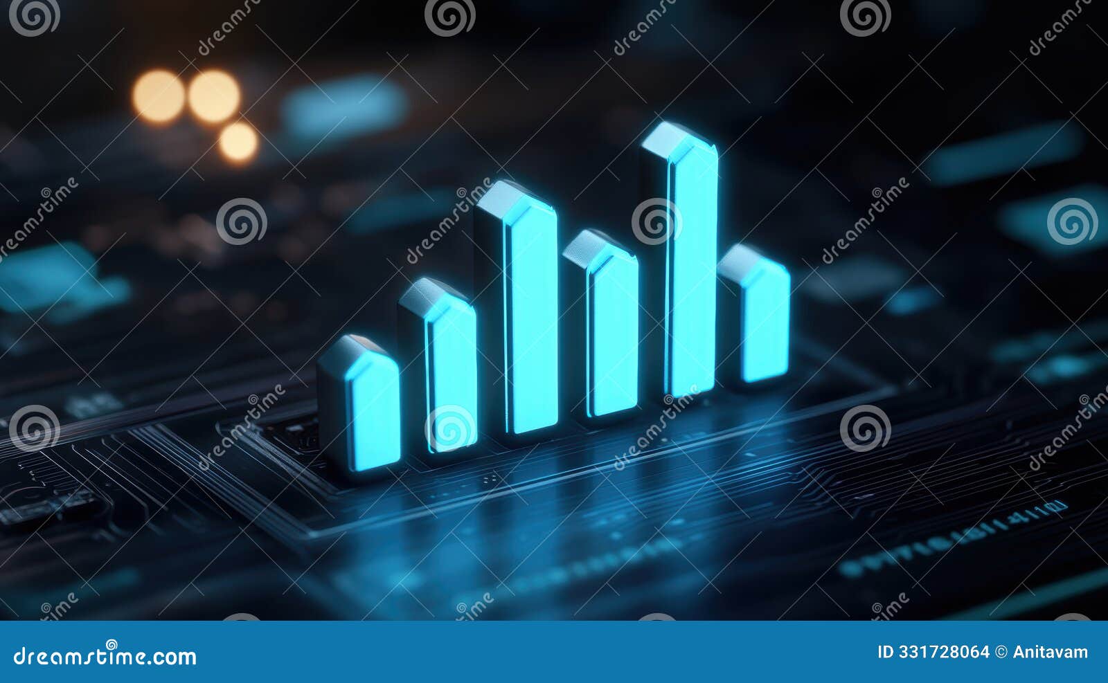 Graph Set Environment Diagram Infographic Icon Business Chart Cartoon ...