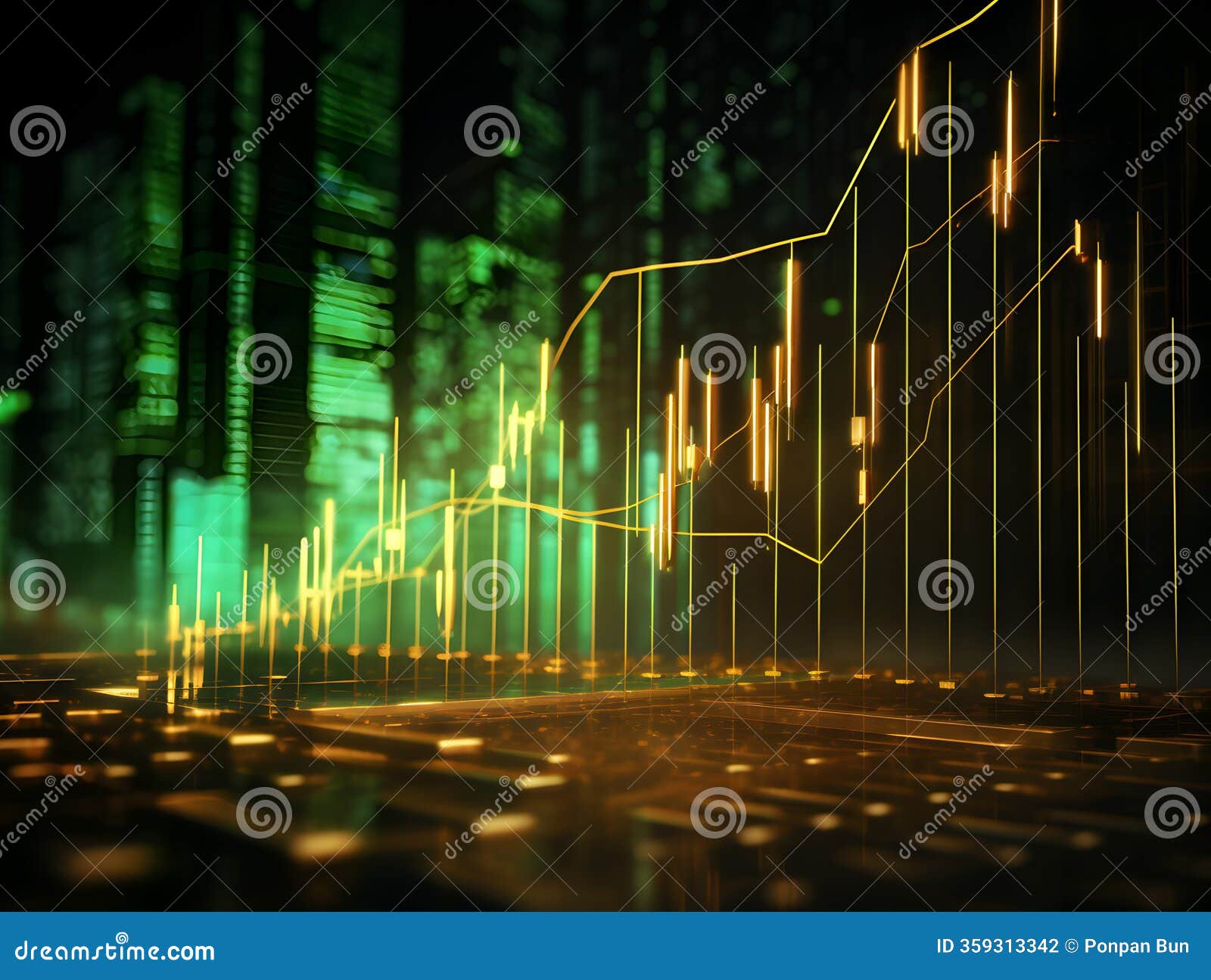 Futuristic Gold Bar Graph with Neon Lights Stock Photo - Image of ... Futuristic Gold Bar Graph with Neon Lights Stock Photo - Image of ...