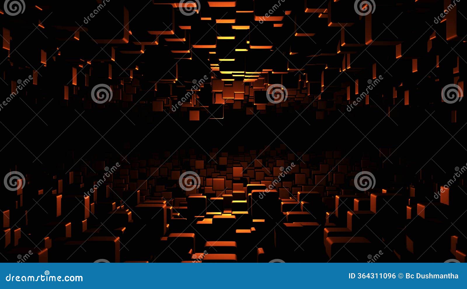 Futuristic Gold Textured Banner Concept In Glowing Low Polygonal Style ...