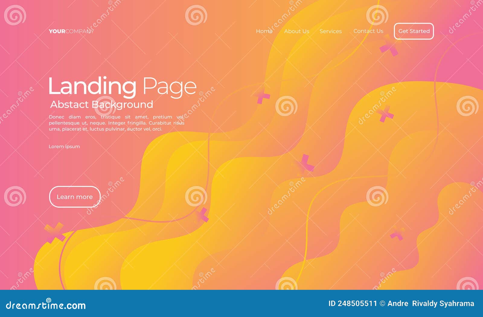 Futuristic Gradient Background. Fluid Gradient Shapes Composition ...