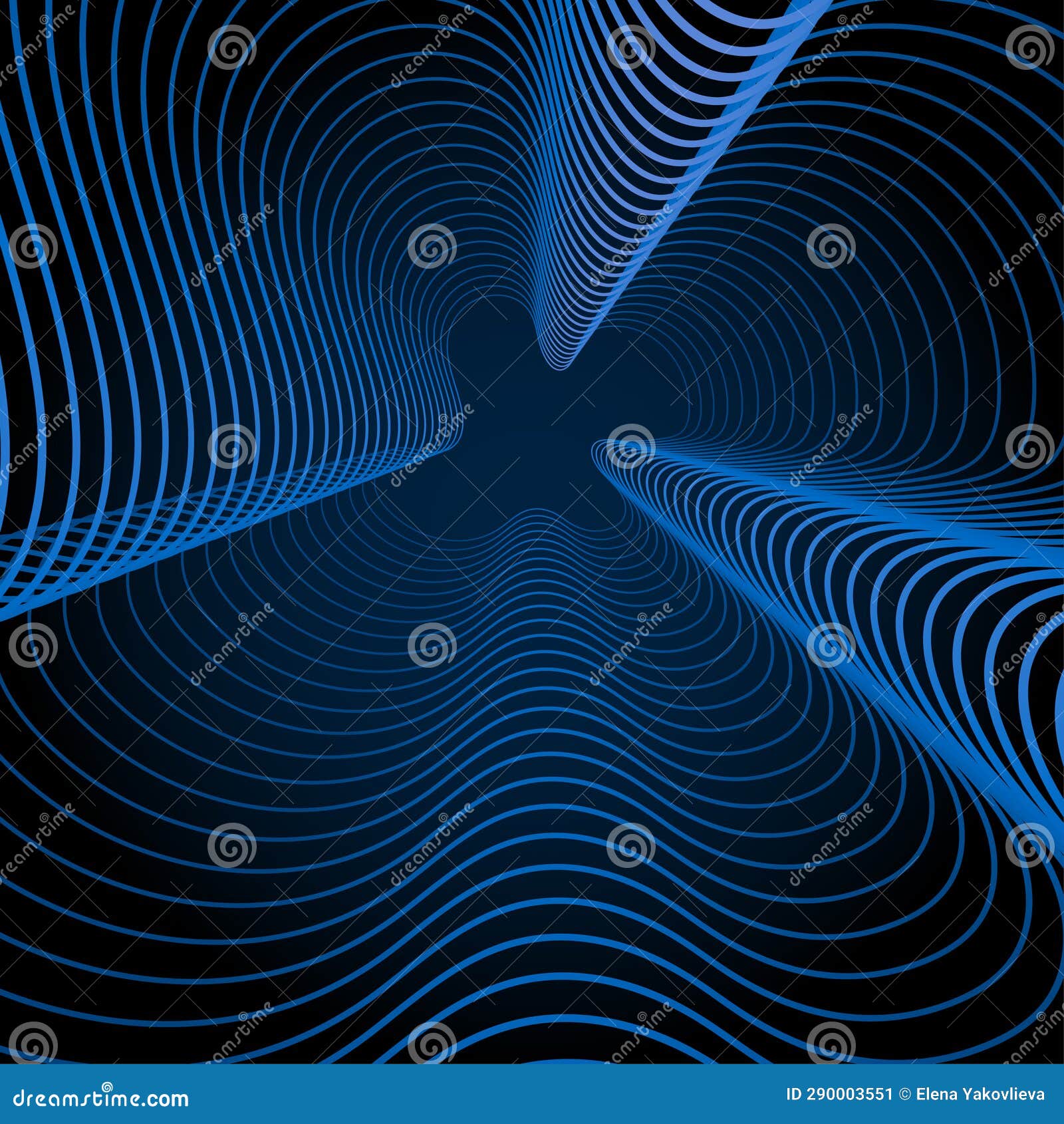 Futuristic Gradient Blue Background with Abstract Shape Stock ...