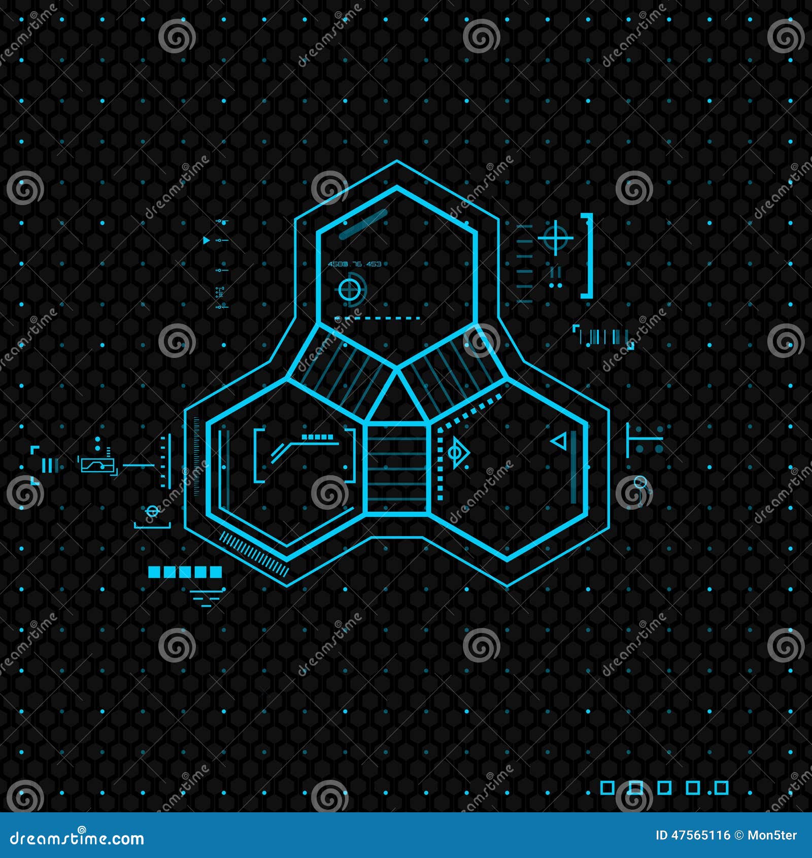 Futuristic Graphic User Interface. Stock Vector - Illustration of ... Futuristic Graphic User Interface. Stock Vector - Illustration of ...