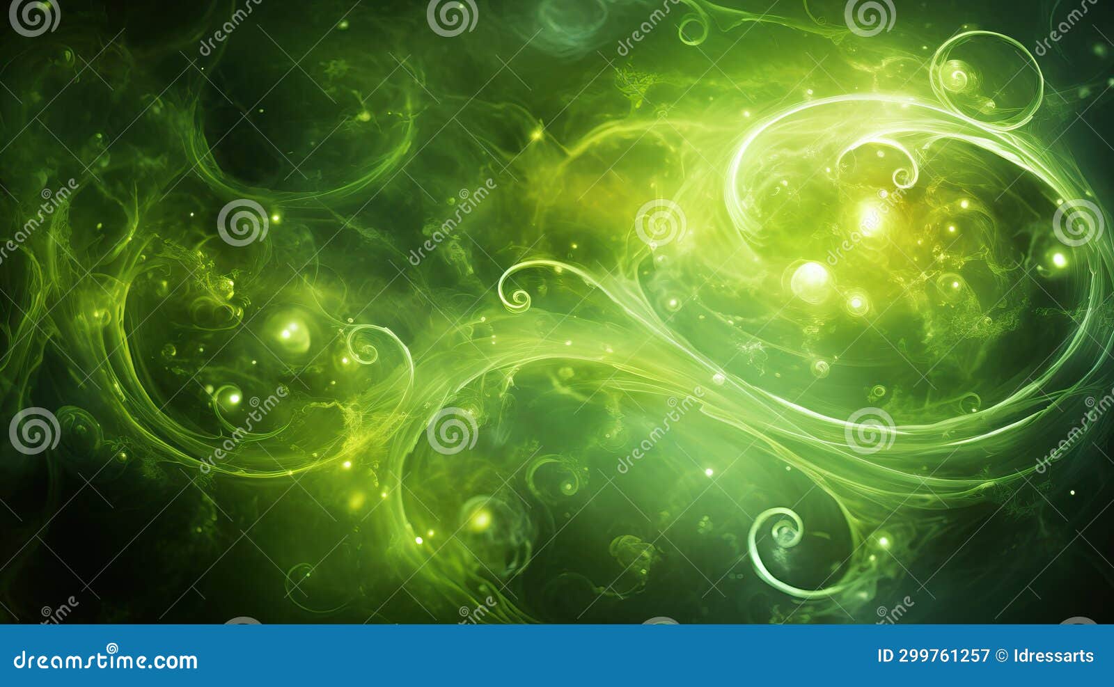 Futuristic Green Neon Background Stock Image - Image of digital, motion ...