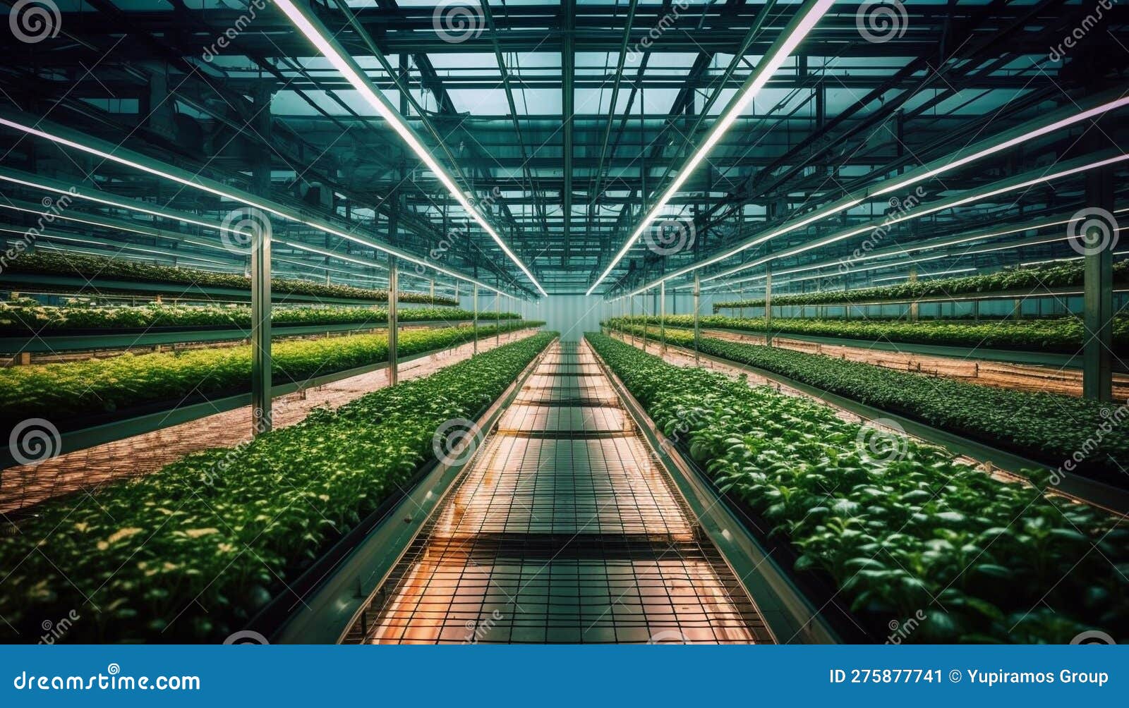 Futuristic Greenhouse Industry Uses Hydroponics for Efficiency ...