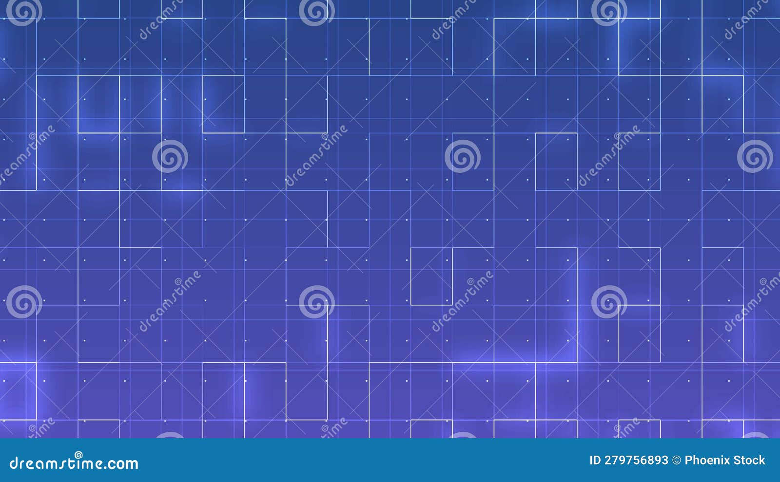 Futuristic Grid Backdrop, Creative and Glitchy. Stock Illustration ...