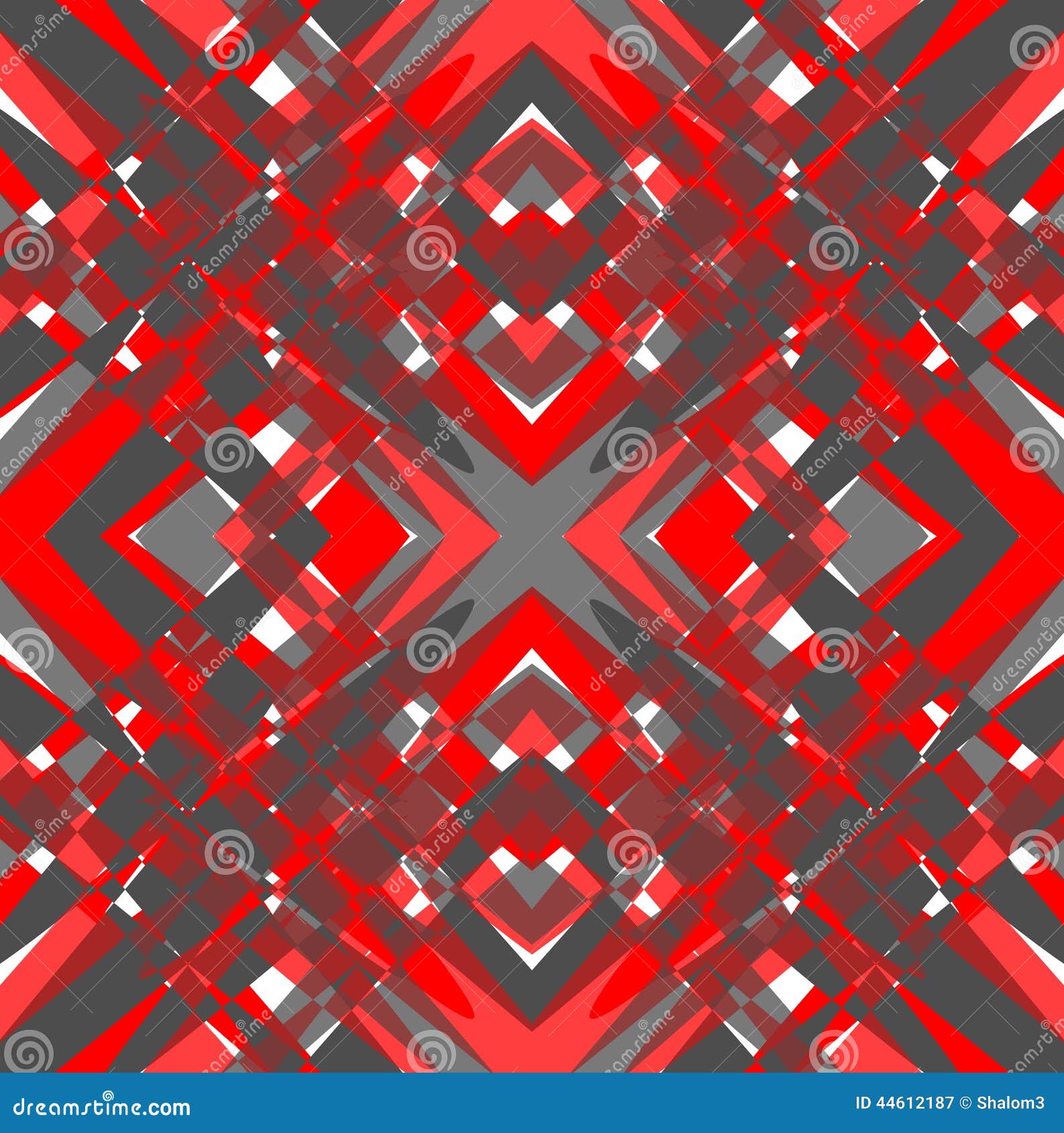 Futuristic Grunge Tile with Rhomboid Patterns Stock Vector ...