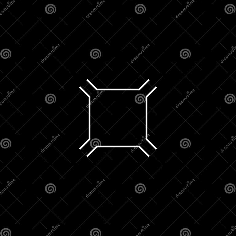 Futuristic GUI Target, Sight, HUD Aim, Cyberpunk Aesthetics. Stock ...