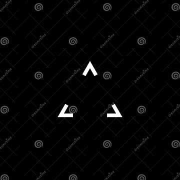 Futuristic GUI Triangle Target, Aim, Sight, HUD Reticle, Cyberpunk ...