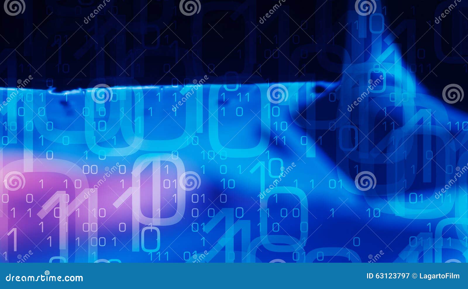 Futuristic Hacker Attack on Cyber Security System, New Technology ...