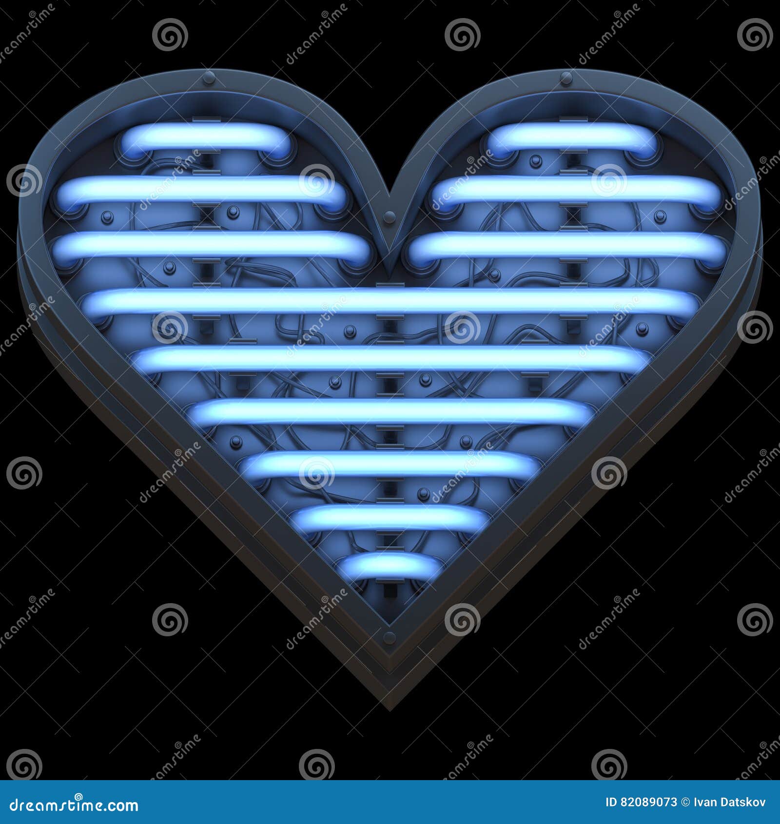 Futuristic Heart And Brain Balance, Emotional Intelligence Concept With ...