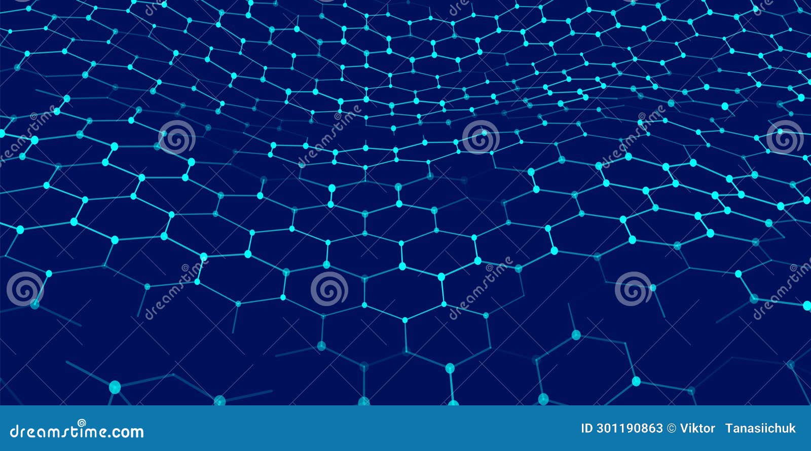 Futuristic Hexagon Background. Futuristic Hexagonal Vector Illustration ...