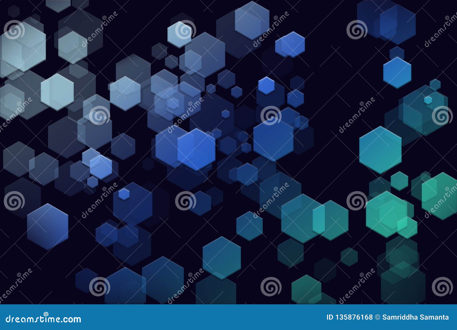 Futuristic Hexagon Background Wallpaper Stock Illustration ...