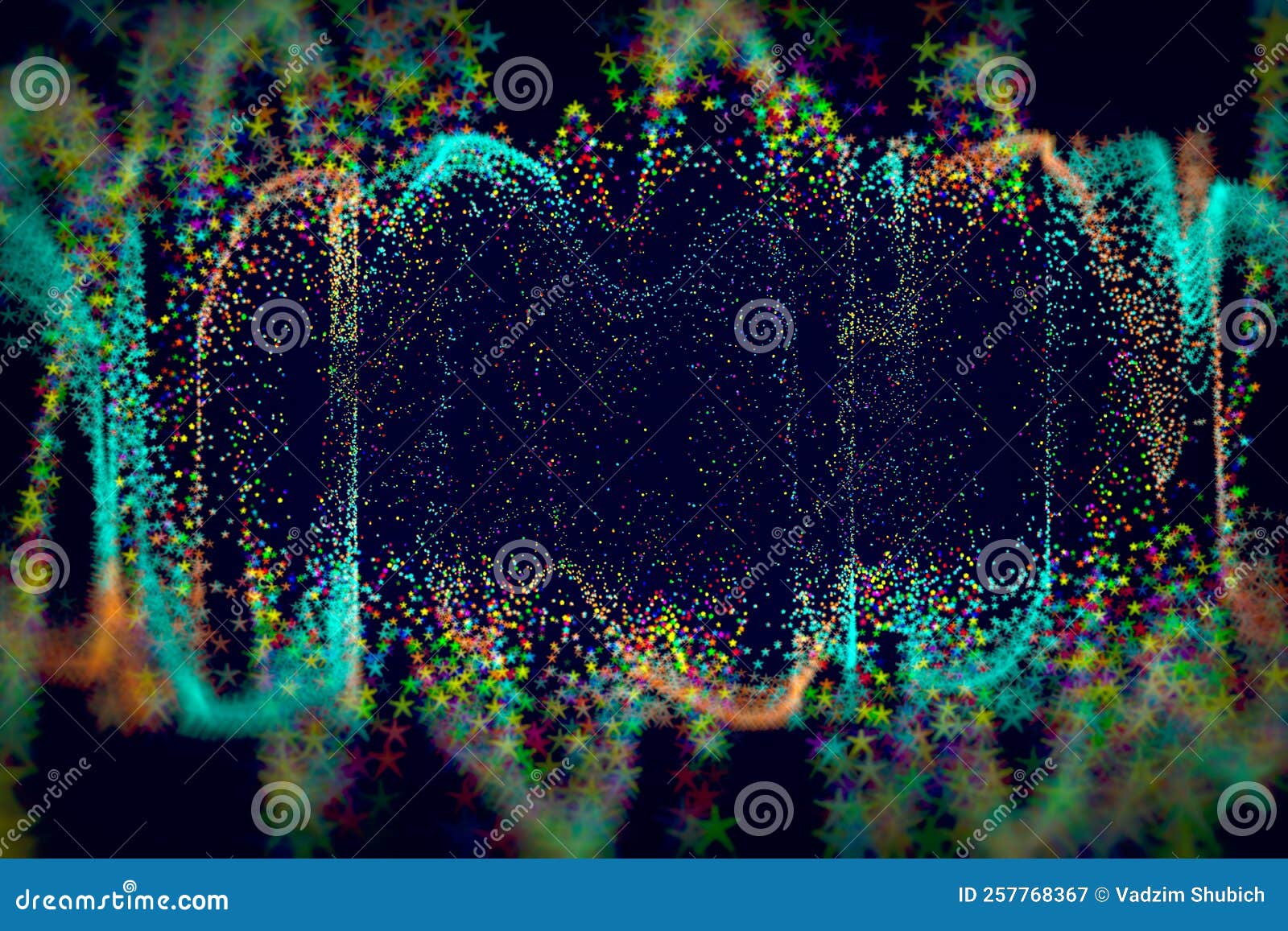 Futuristic Hi-tech Banner. Data Science Abstract Technological ...