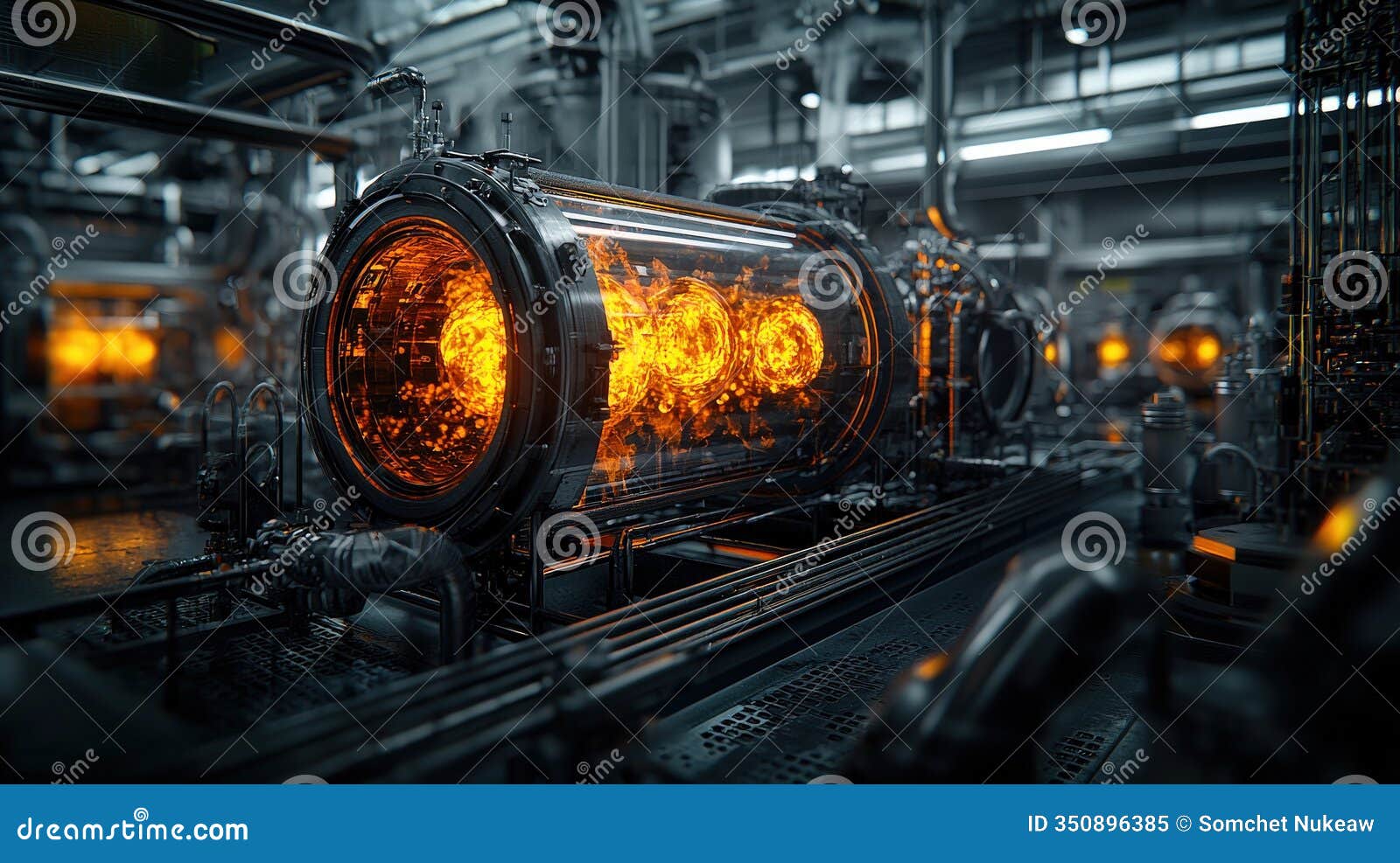 Futuristic High-tech Environment for Innovative Fracking Gas Extraction ...