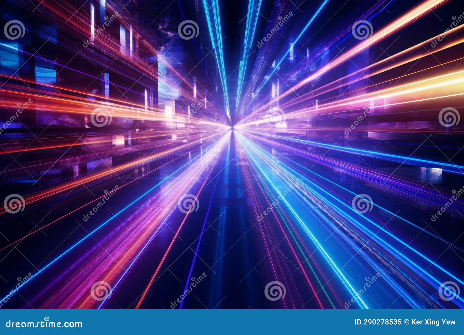 Futuristic and High-tech Wallpaper Background Stock Illustration ...