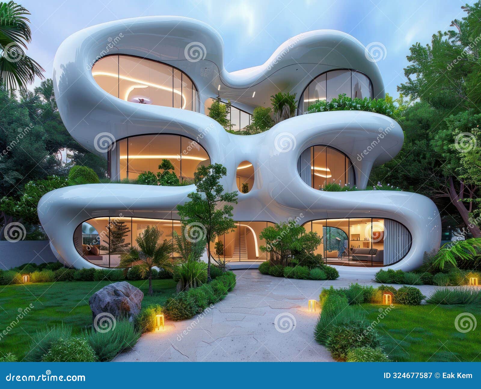 Futuristic Home Design Modern Dream Structure Combining Futuristic Design and Function this ...