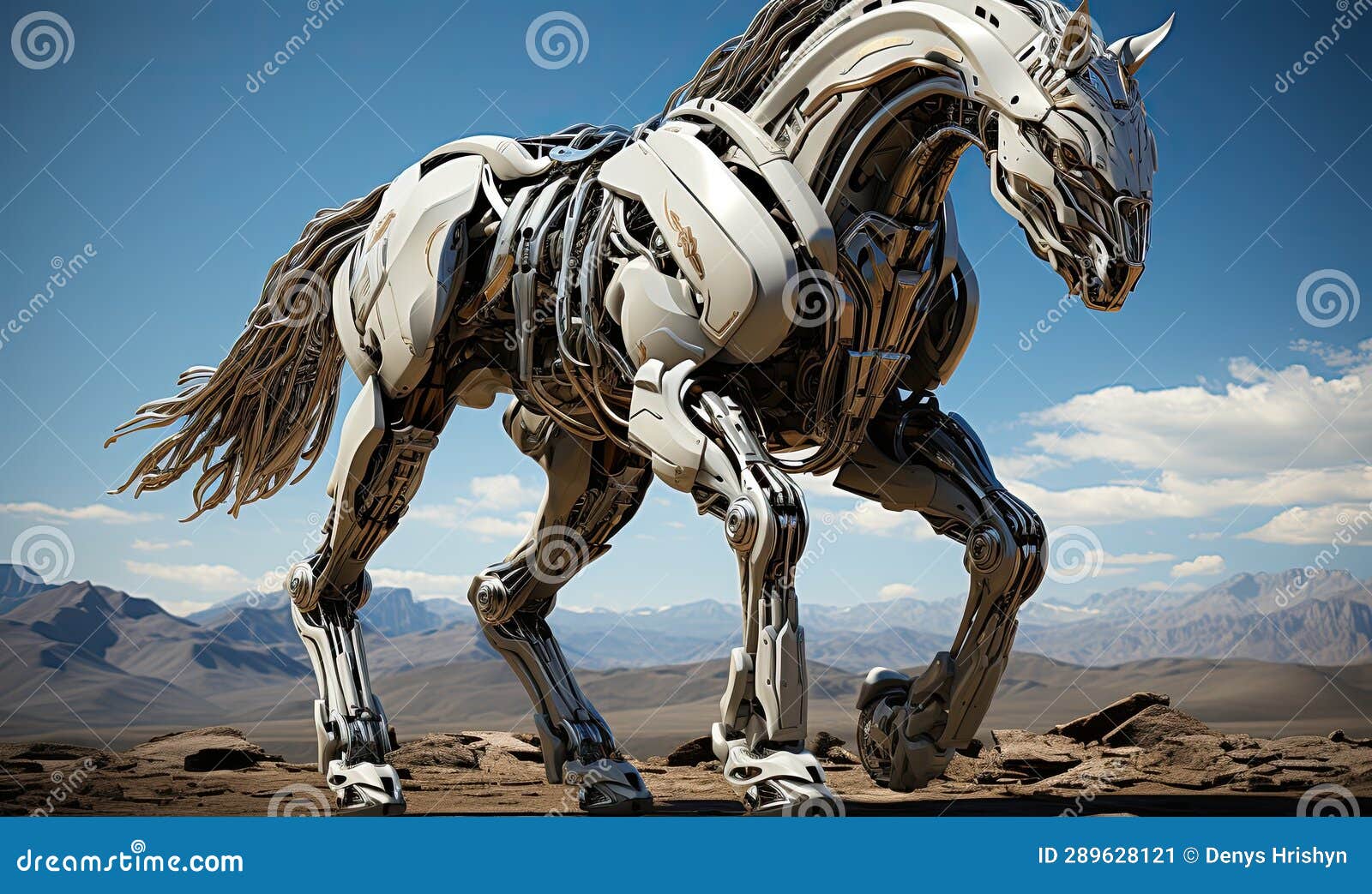 The Futuristic Horse Robot Impressed with Its Sleek Design and Advanced ...