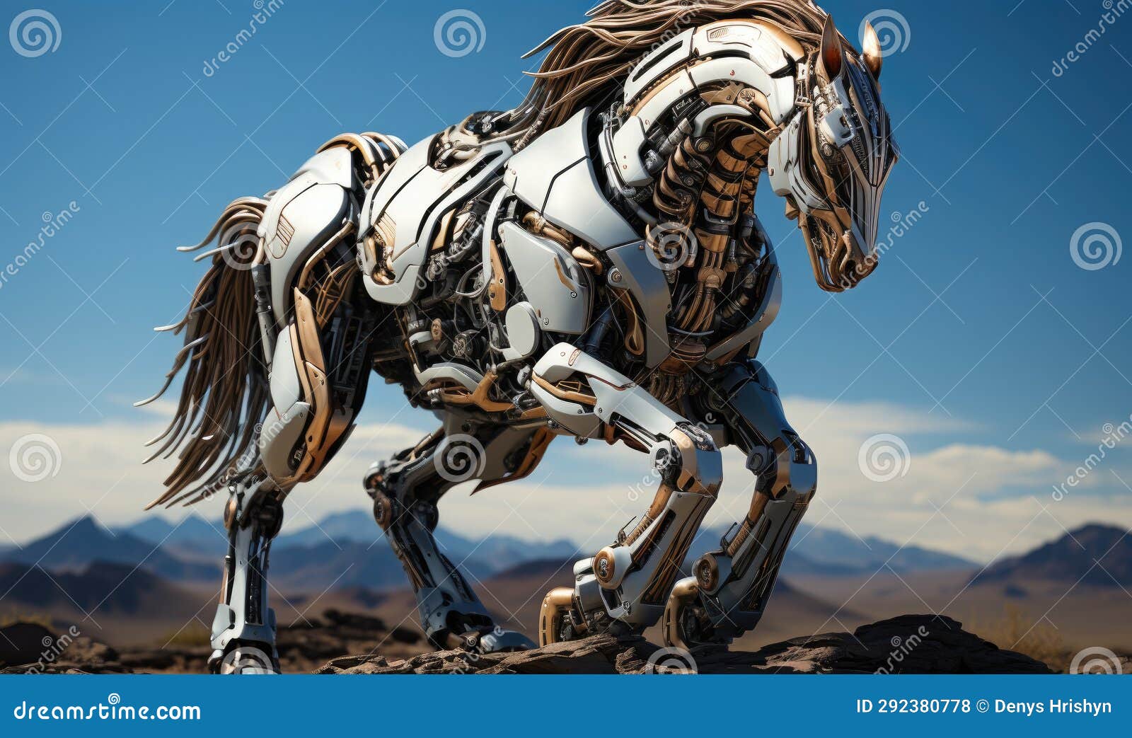 The Futuristic Horse Robot Impressed with Its Sleek Design and Advanced ... The Futuristic Horse Robot Impressed with Its Sleek Design and Advanced ...