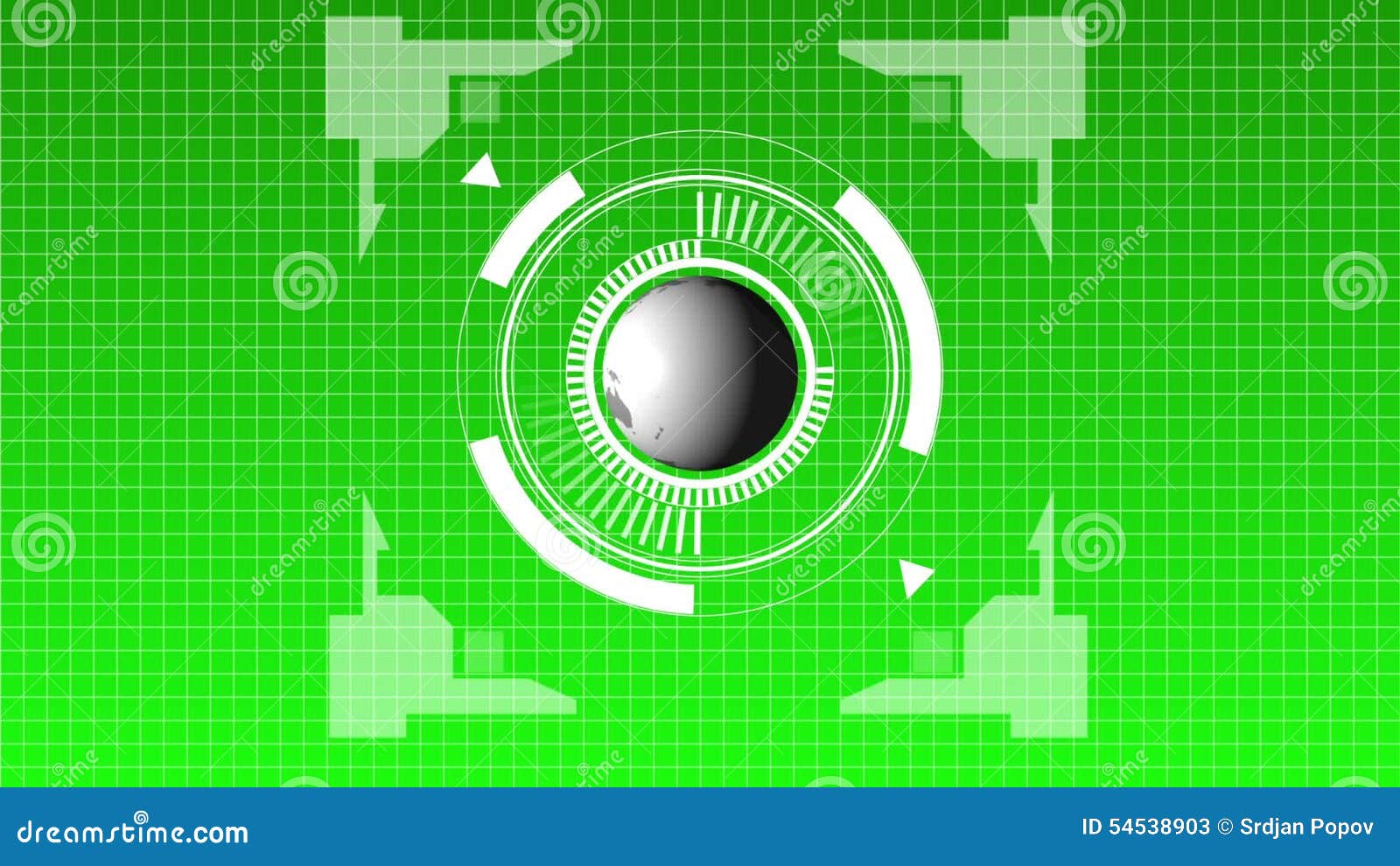 Futuristic hub stock video. Video of futuristichud, green - 54538903