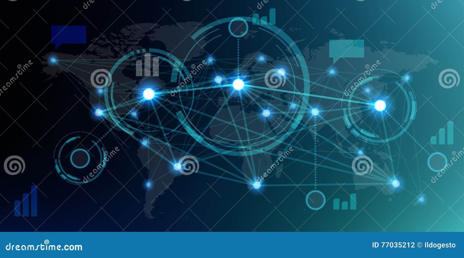 Futuristic HUD Infographics Stock Vector - Illustration of data ...