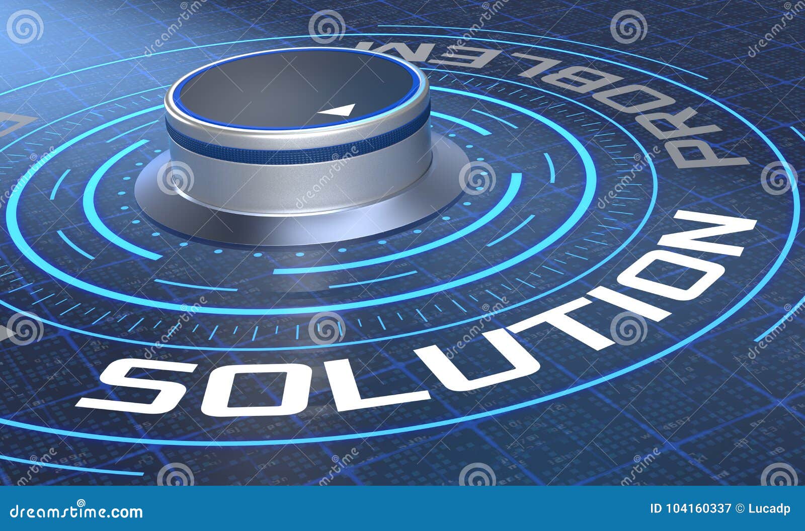 Concept of solution stock illustration. Illustration of future - 104160337